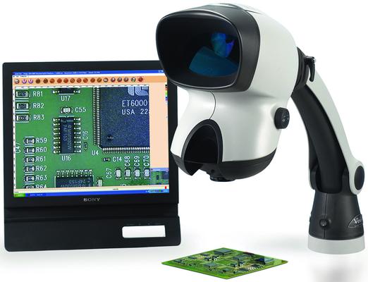 Mantis Elite-Cam HD - Stereo Microscope for PCB Inspection and Rework